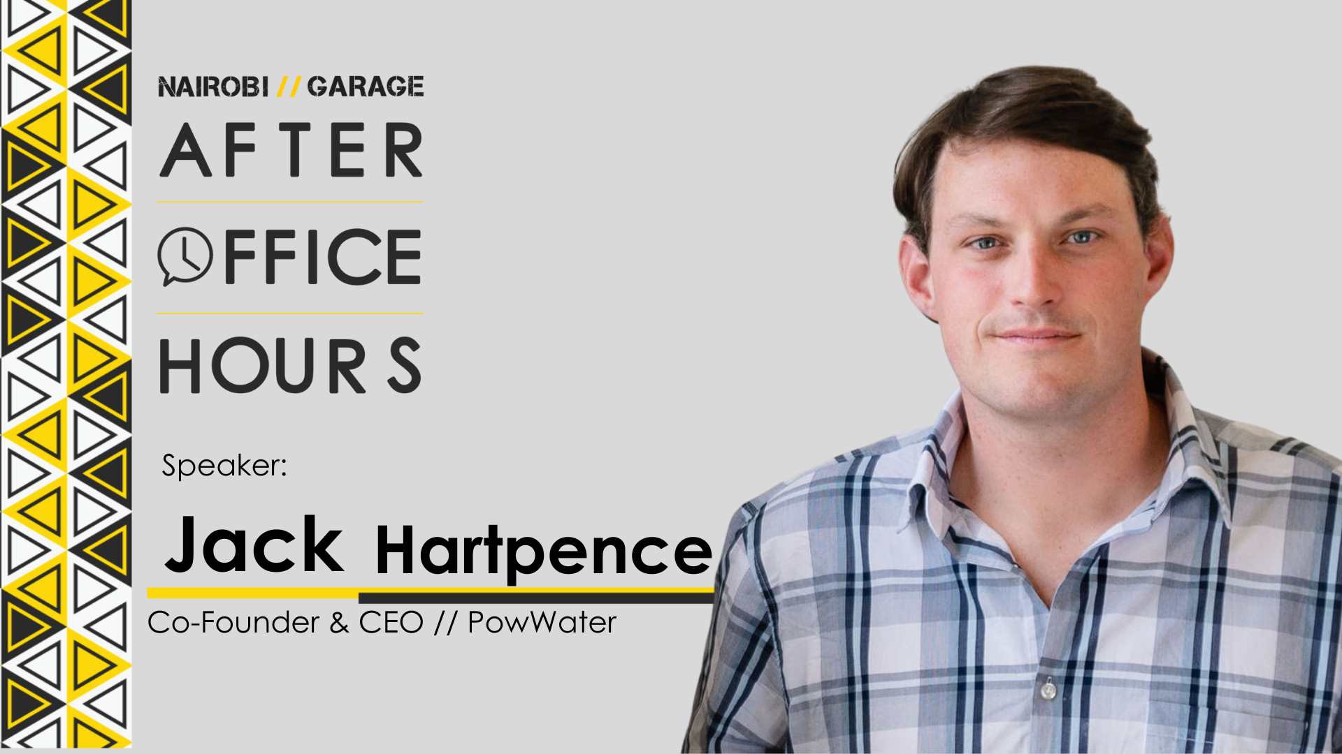 Join us for Great After Office Hours with Jack Hartpence Session this Month